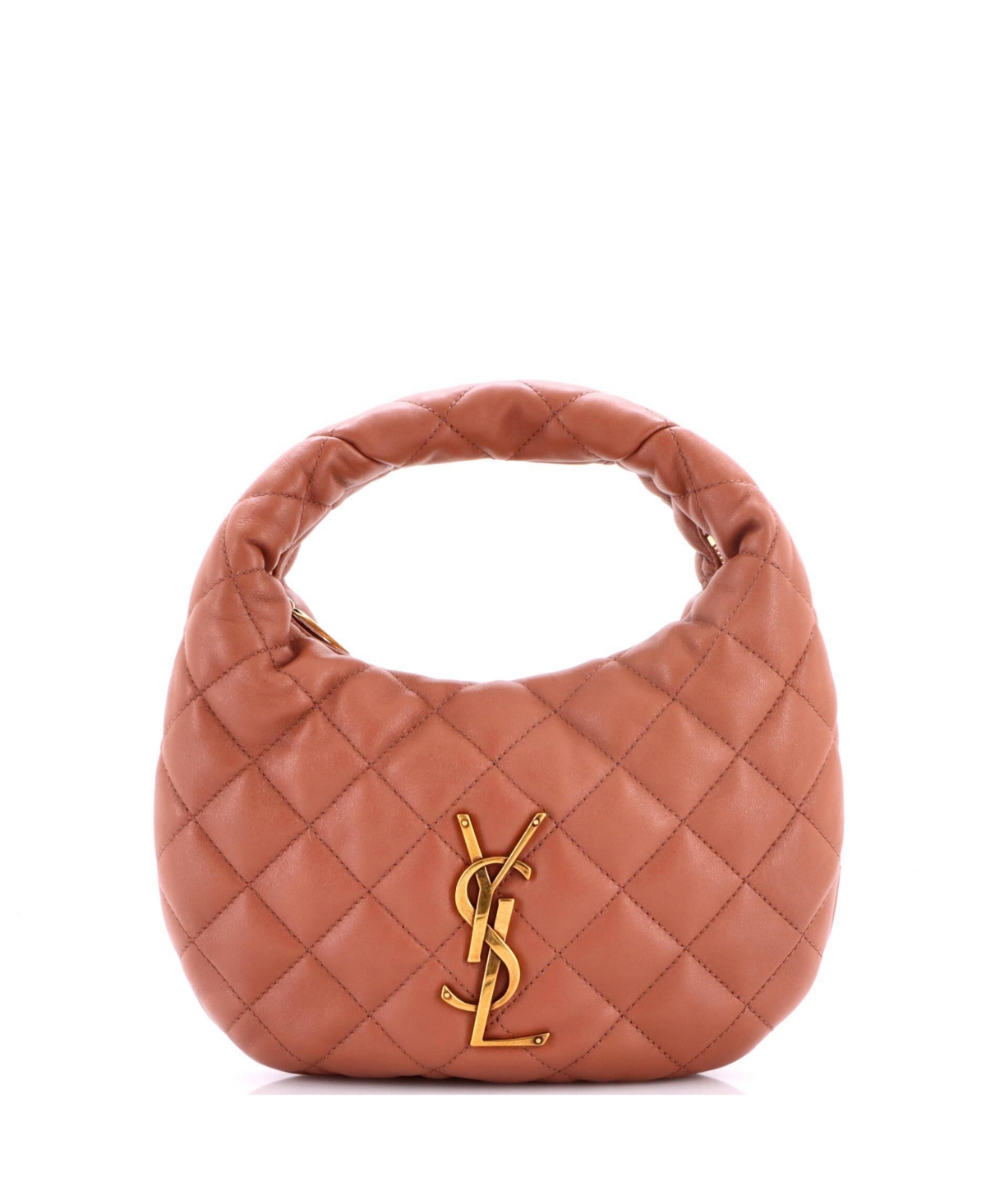 Click here for Pre-Owned Saint Laurent Icarino Bag Quilted Leathe... prices