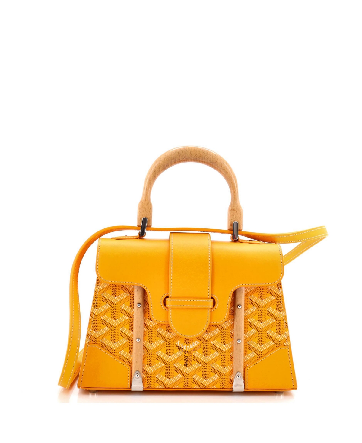 Click here for Pre-Owned Goyard Mini Structured Saigon Top Handle... prices