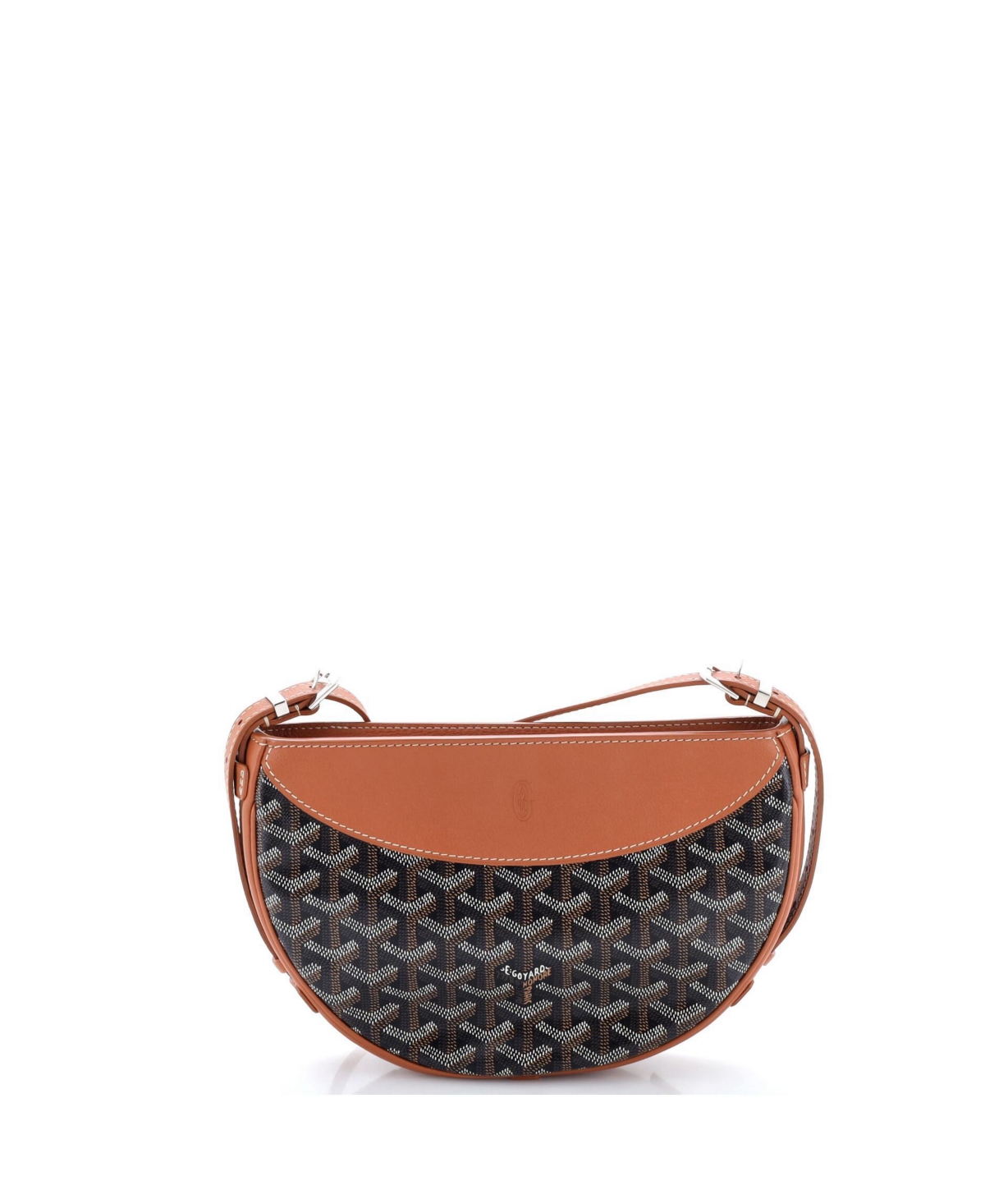 Click here for Pre-Owned Goyard Hirondelle Shoulder Bag Coated Ca... prices