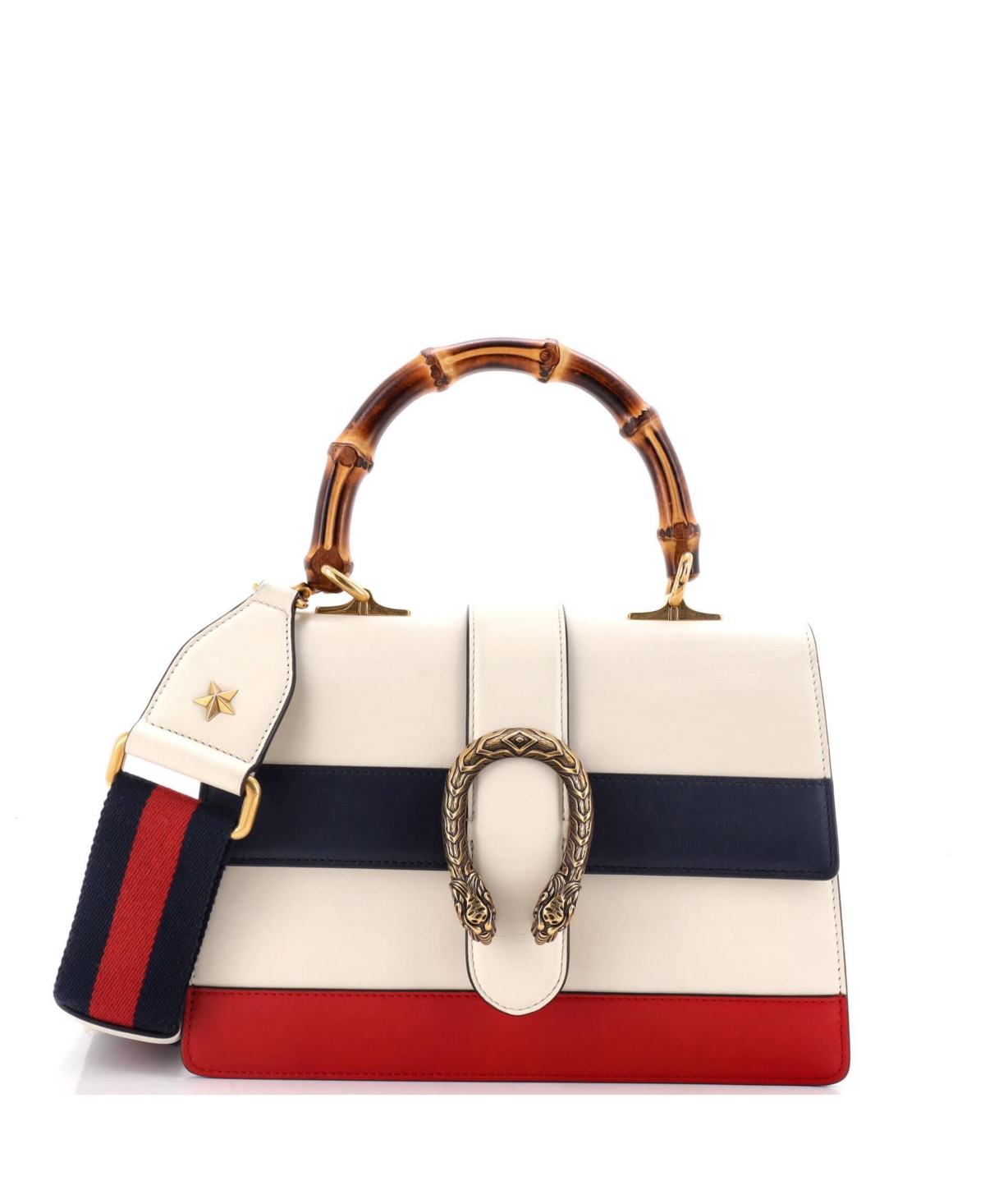 Click here for Pre-Owned Gucci Medium Dionysus Bamboo Top Handle... prices