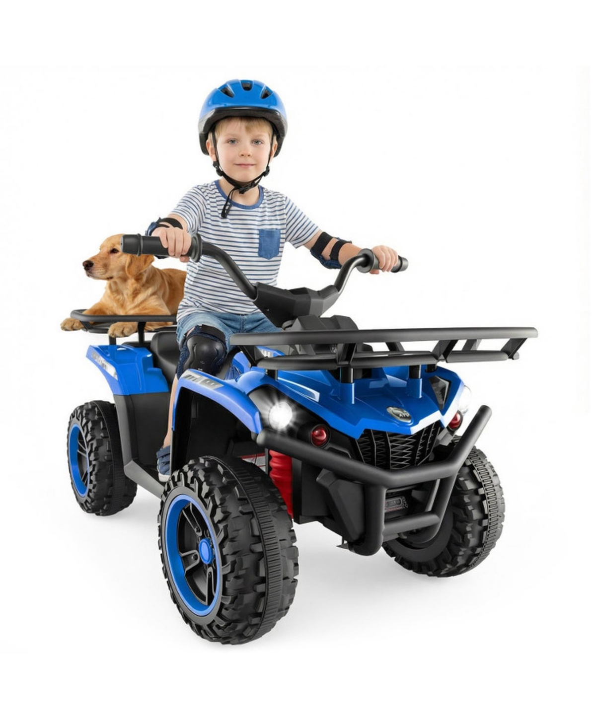 Click here for Sugift 24V Electric Ride-On Quad with Led Headligh... prices