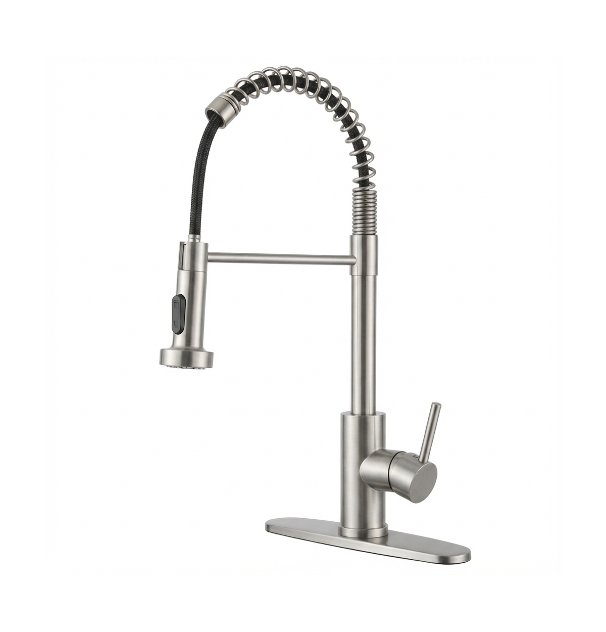 Click here for Busdays Brushed Nickel Kitchen Faucet with Pull Do... prices