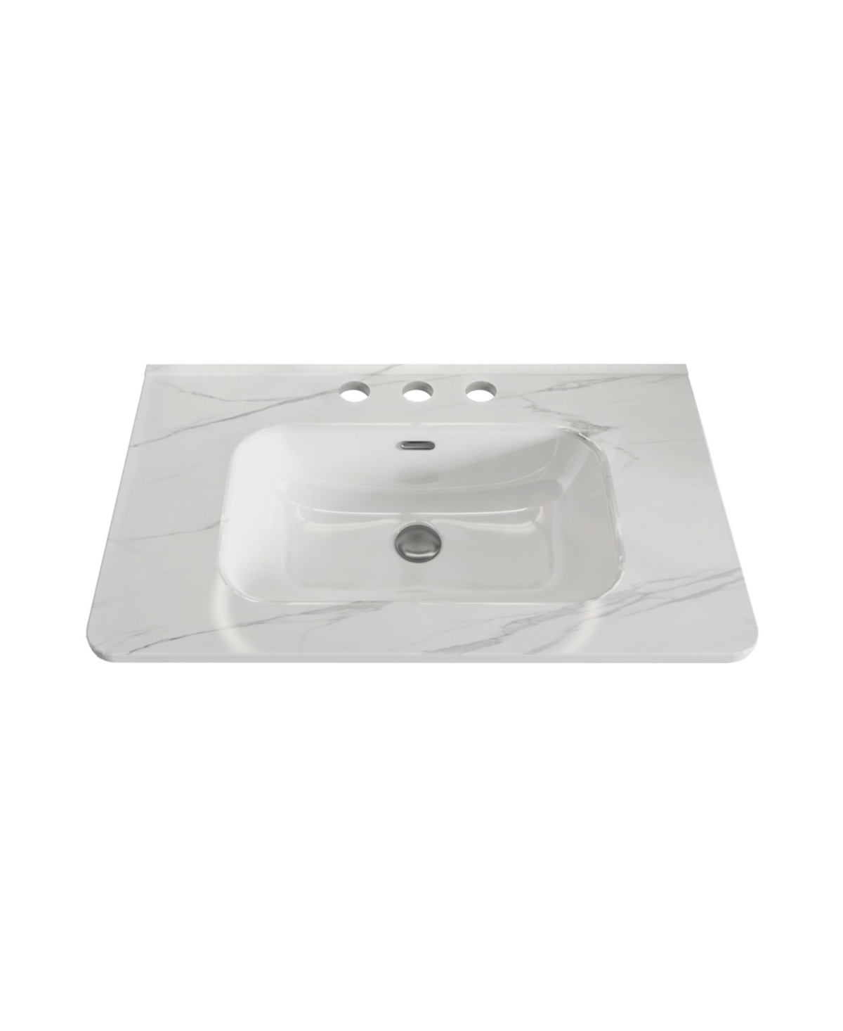 Click here for Busdays Carrara Ceramic Integrated Basin Sink for... prices