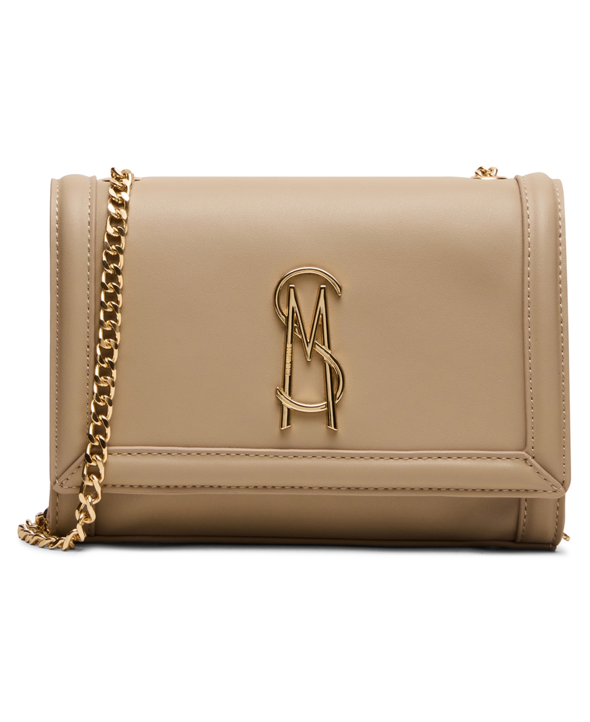 Click here for Steve Madden Arisal Mini Crossbody Handbag - Beige prices