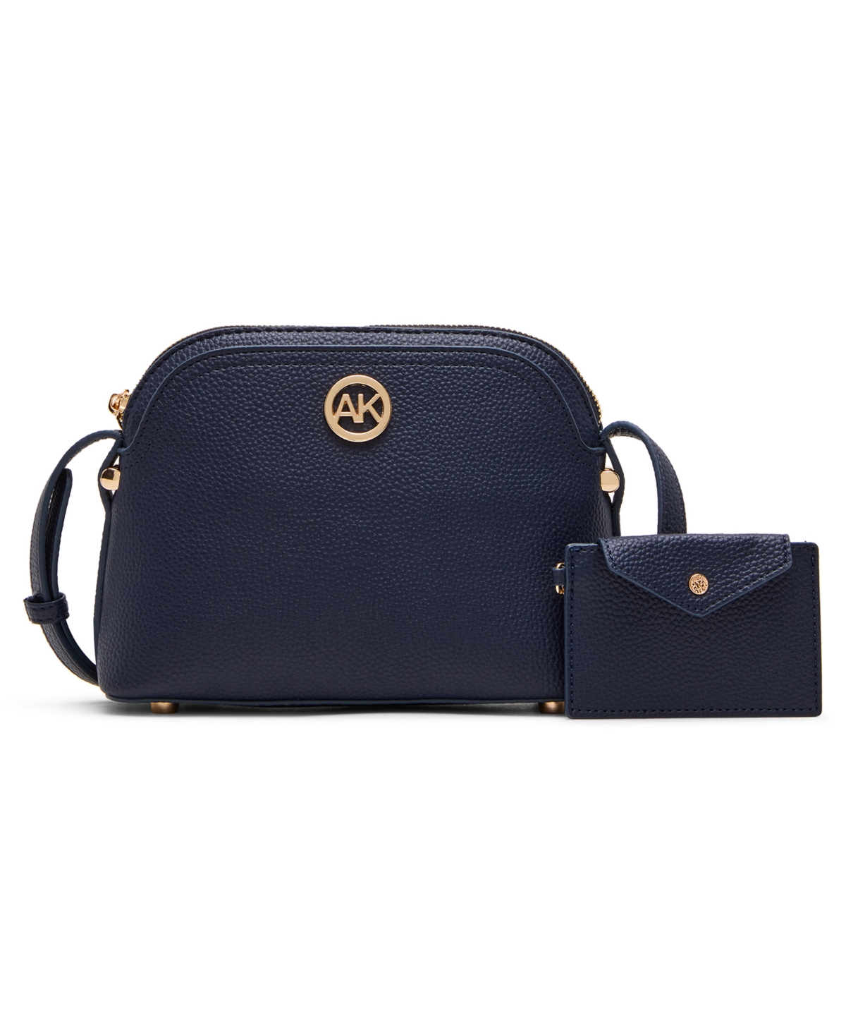 Click here for Anne Klein Dome Small Crossbody Handbag - Navy prices