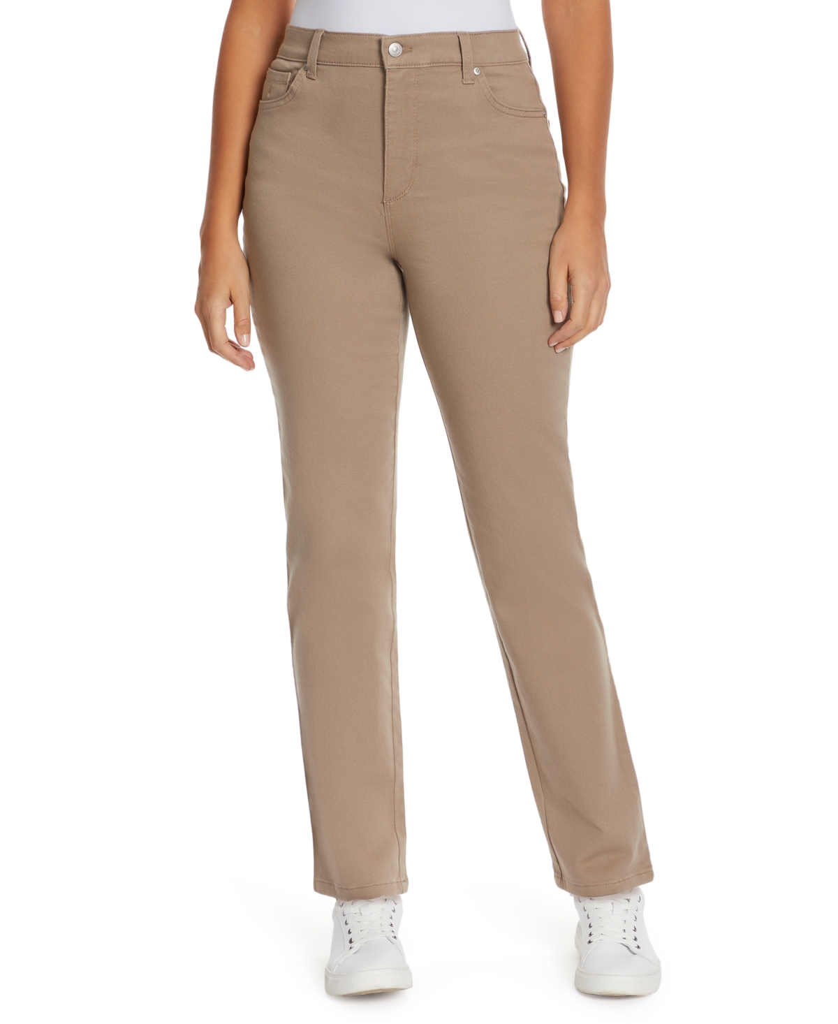Click here for Gloria Vanderbilt Womens Amanda High-Waisted Strai... prices