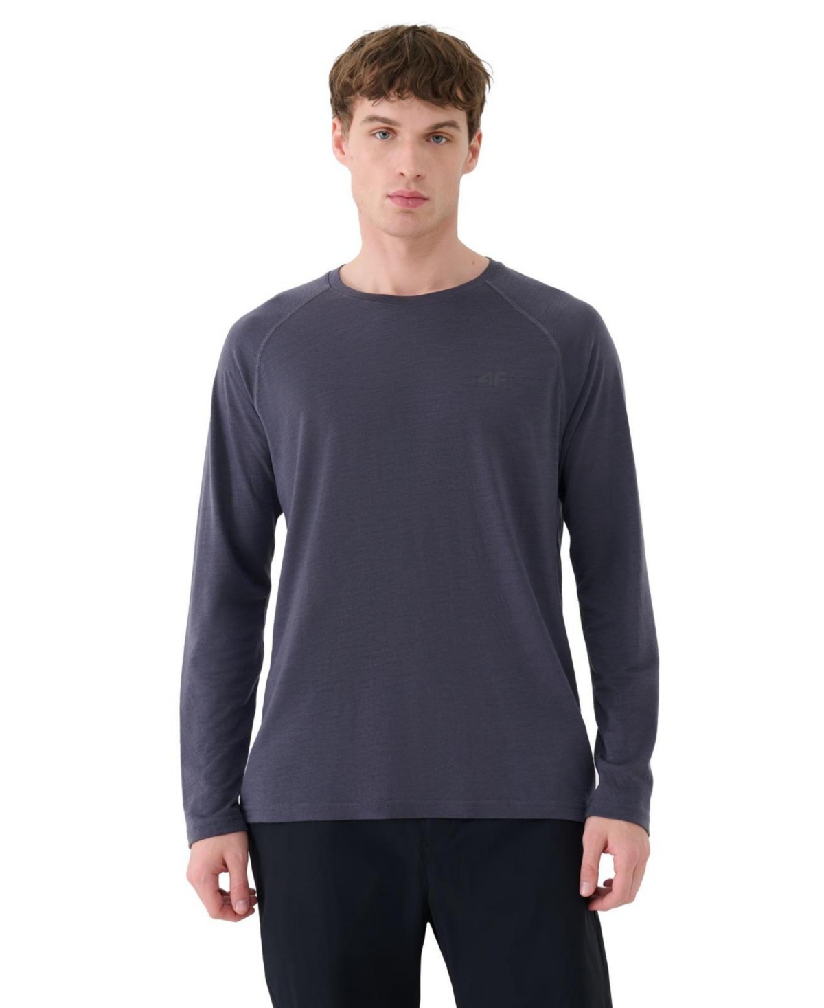Click here for 4F Mens Quick-Dry Trekking Long Sleeve Tee Crewnec... prices