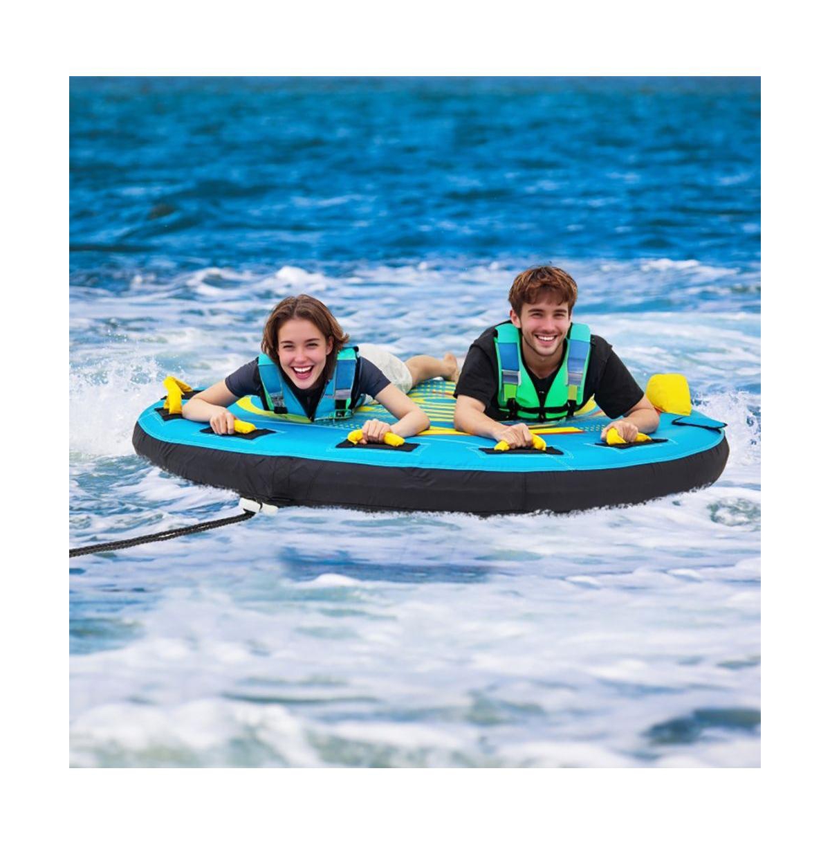 Click here for Hikeen 3-Person Inflatable Boat Tube Towable Platf... prices