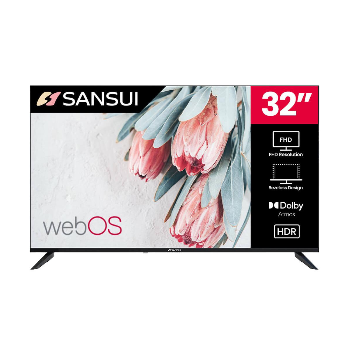 Sansui S32VAFW 32 inch Class VA Series Full HD LED Smart WebOS TV