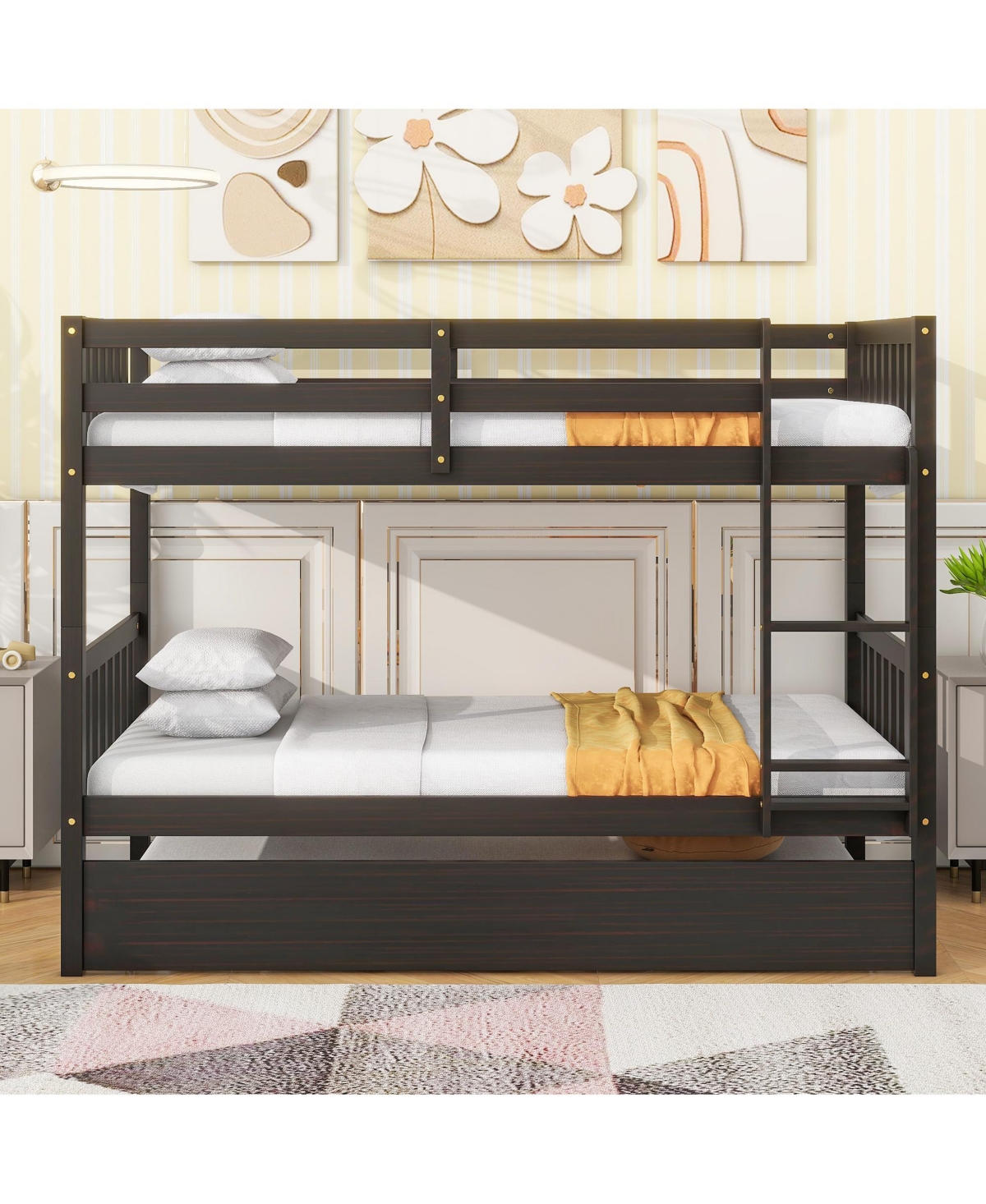 Click here for Sailvan Bunk Bed Twin Over Twin  Convertible with... prices