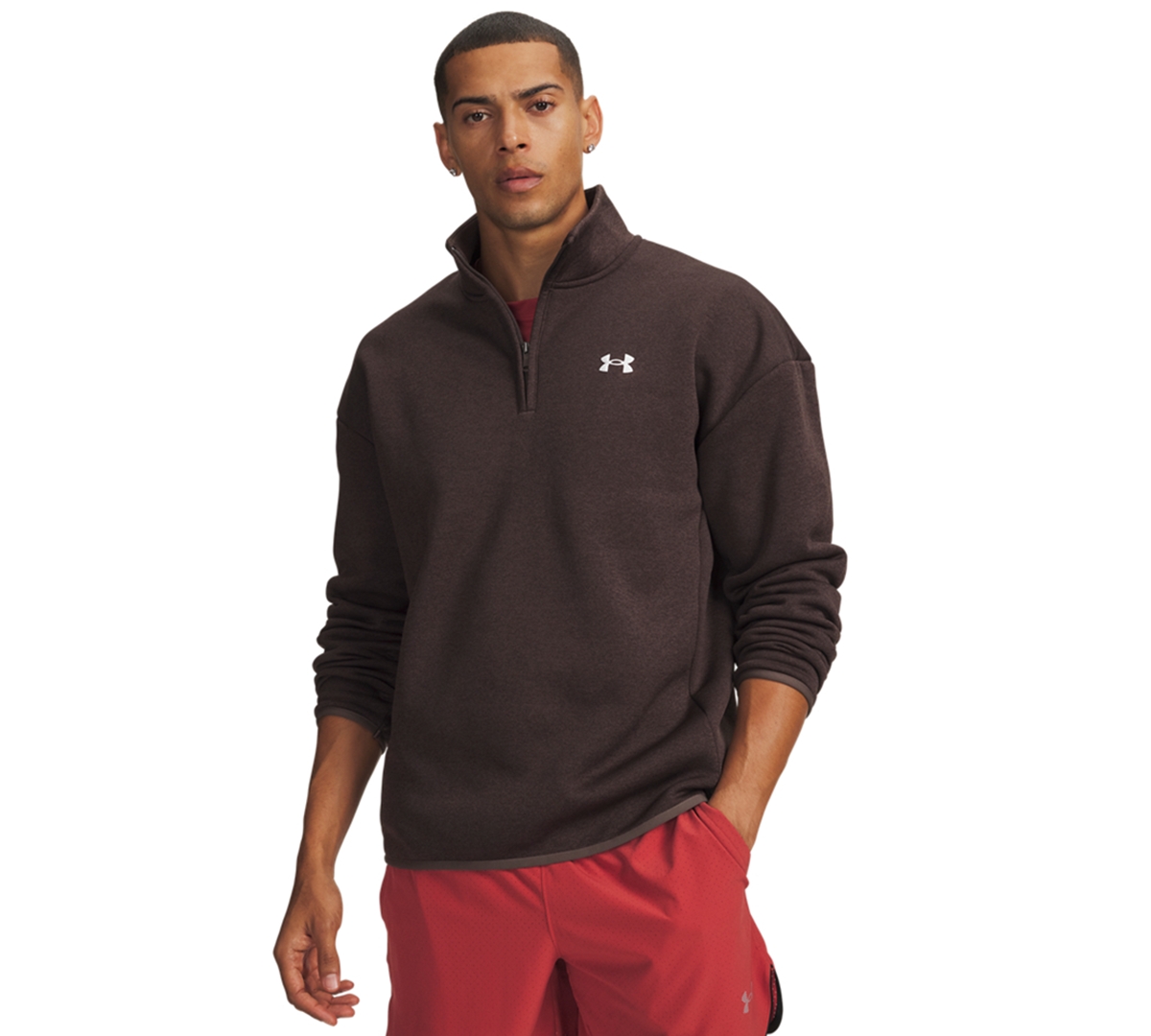 Click here for Under Armour Mens Fleece Twist Sweatshirt - Pepper... prices