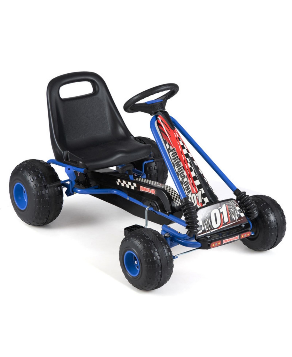 Click here for Sugift Kids 4-Wheel Pedal Go Kart with Adjustable... prices