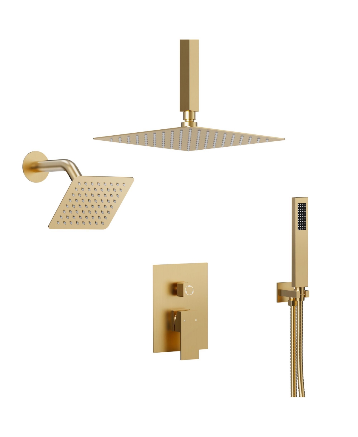 Click here for Everstein Pressure Balanced 10 Rainfall Shower Sys... prices