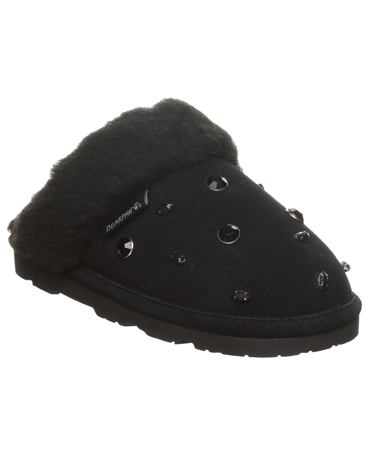 Click here for Bearpaw Womens Loki Nova Embellished Suede Scuff S... prices