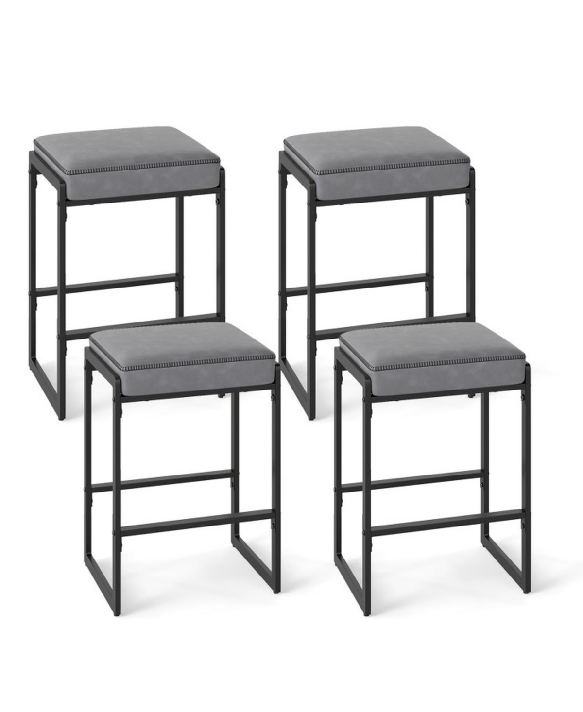 Click here for Sugift 26-Inch Backless Counter Height Bar Stools... prices