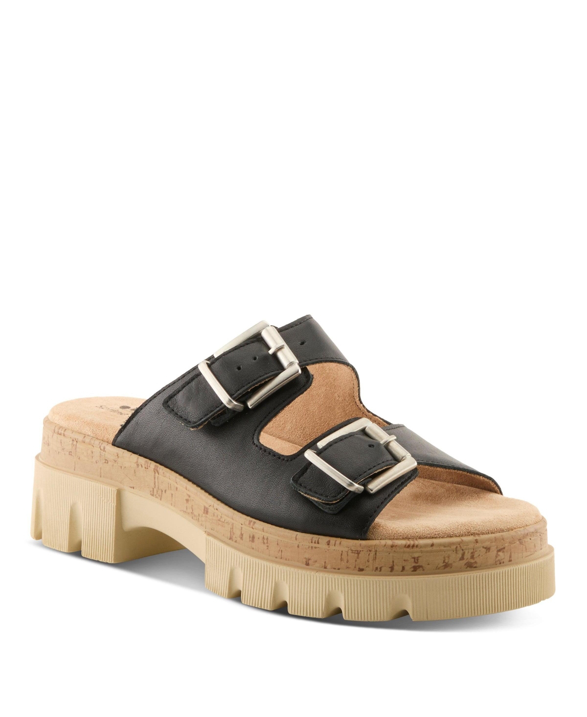 Click here for Spring Step Womens Marbello Wedge Sandal with Buck... prices