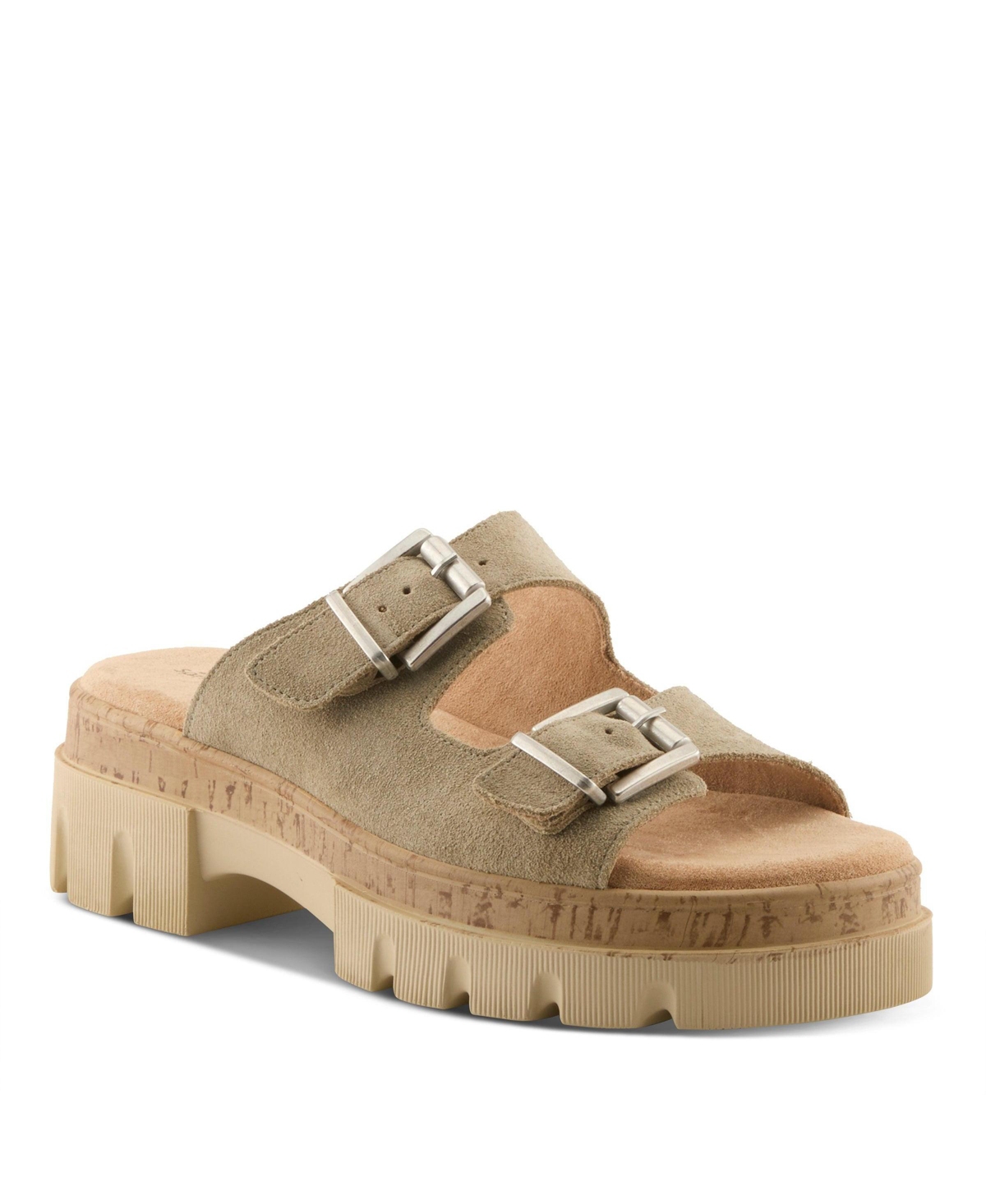 Click here for Spring Step Womens Marbello Wedge Sandal with Buck... prices