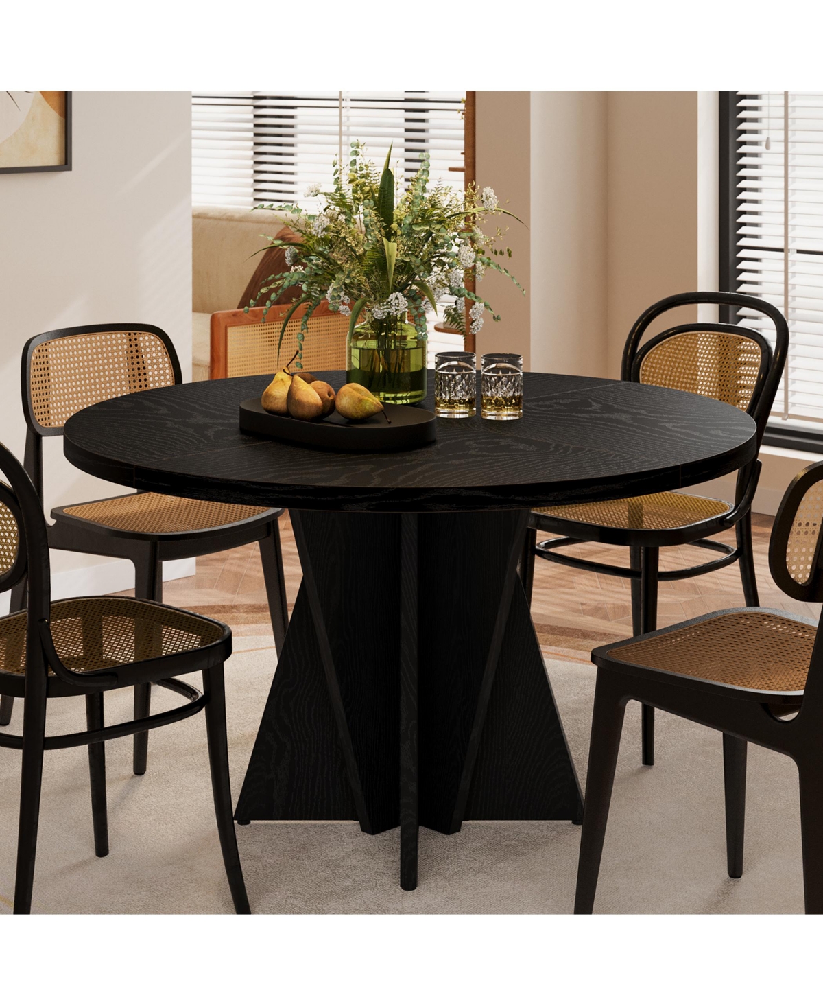 Click here for Hausource Modern Round Dining Table with Thickened... prices