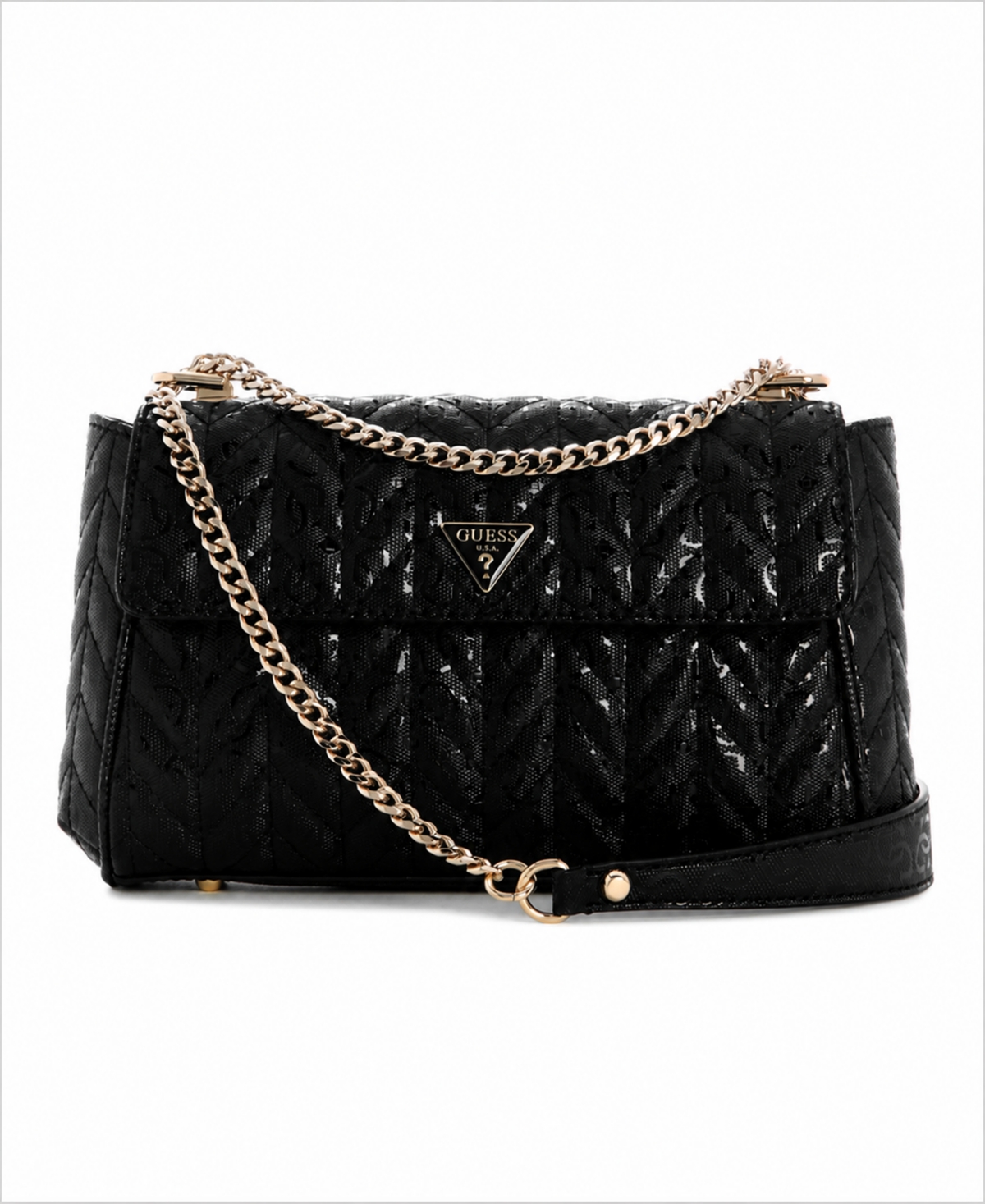 Click here for Guess Stacey Flap Small Convertible Crossbody Hand... prices