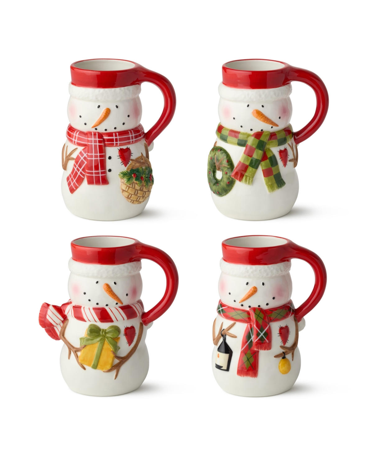 Click here for Certified International Snowman Delight Mugs  Set... prices