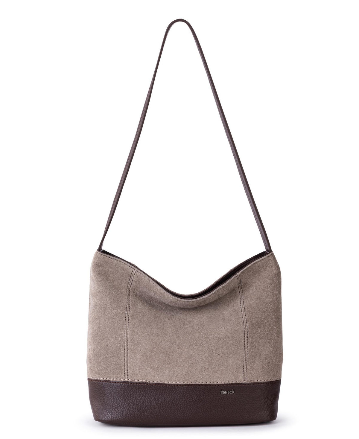 Click here for The Sak De Young Leather Medium Hobo Handbag - Mus... prices