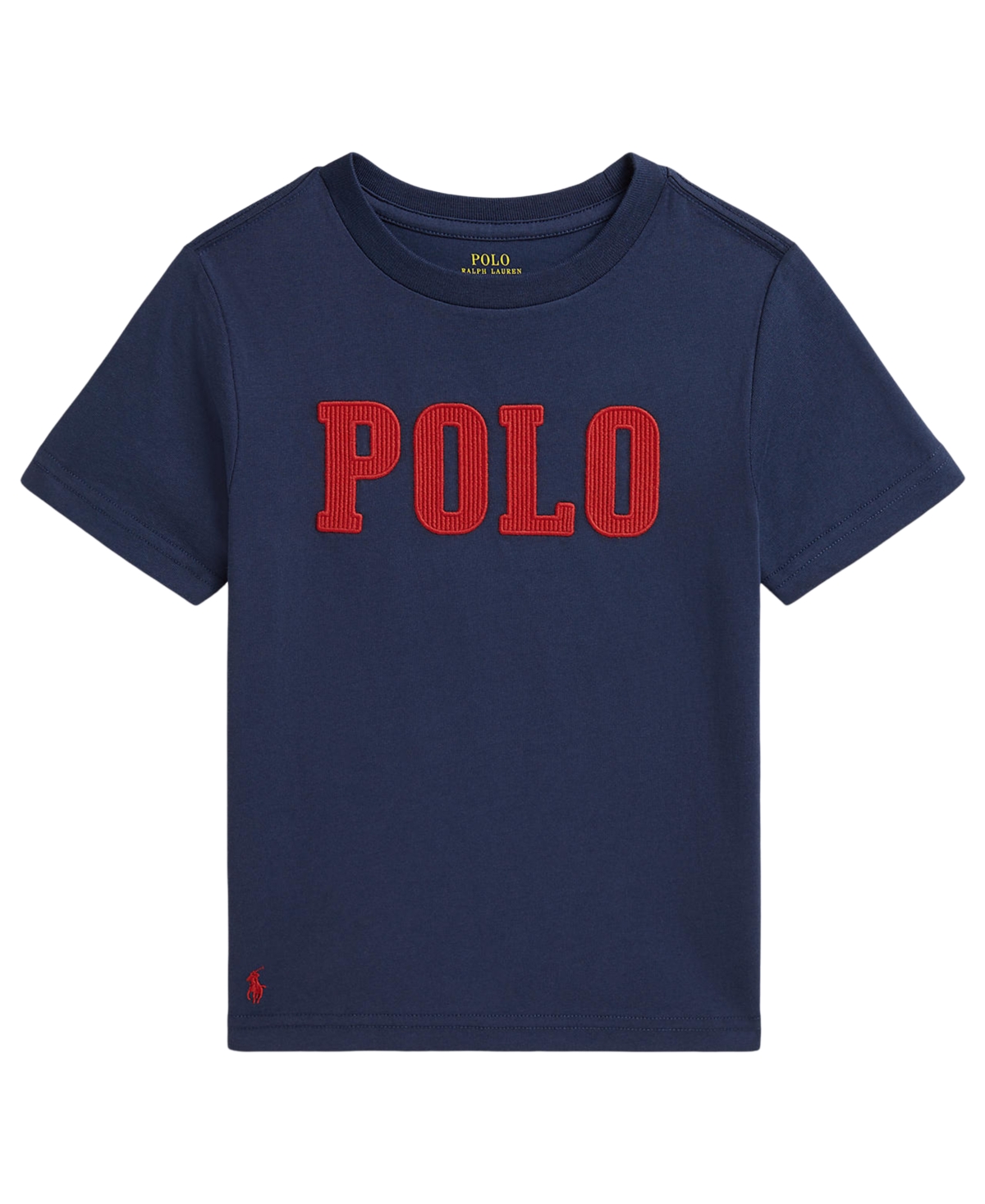 Click here for Polo Ralph Lauren Boys 2T-7 Logo Cotton Jersey T-S... prices