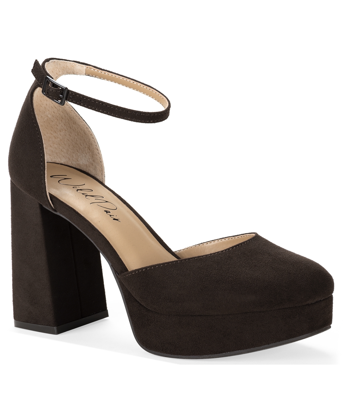 Click here for Wild Pair Womens Twyyla Platform Block Heel Dress... prices