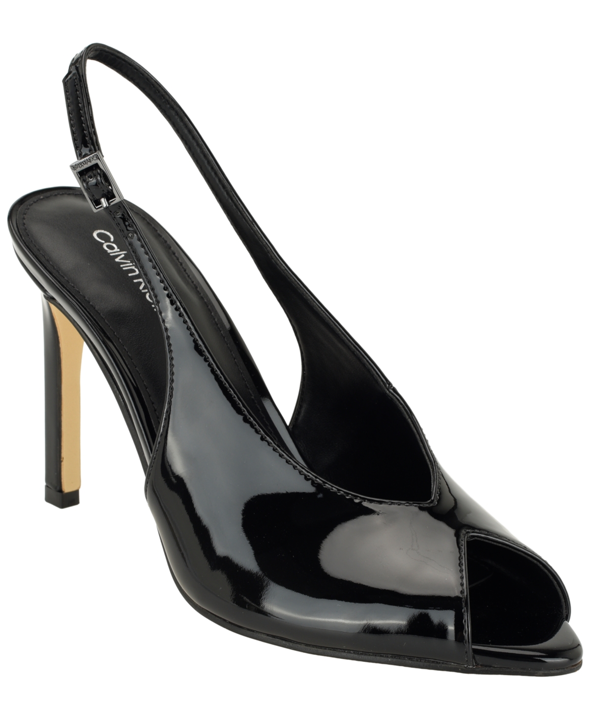 Click here for Calvin Klein Womens Dorris Peep Toe High Stiletto... prices