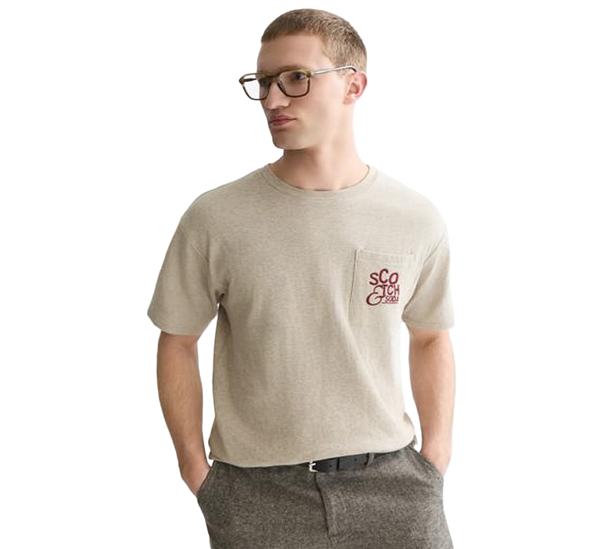 Click here for Scotch & Soda Mens Bonded Chest Pocket Artwork T-S... prices