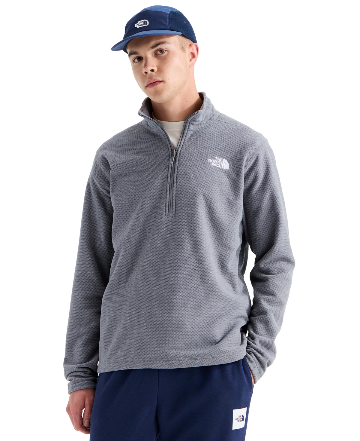 Click here for The North Face Mens Textured Cap Rock Quarter-Zip... prices