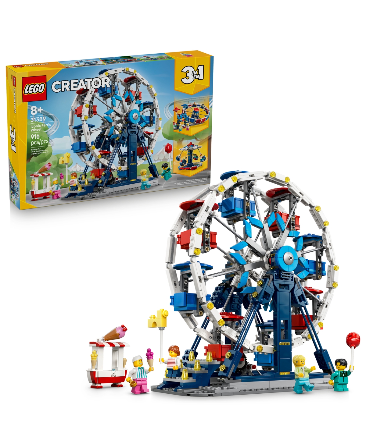 Click here for Lego Creator Iconic Ferris Wheel 31389 916-Piece B... prices