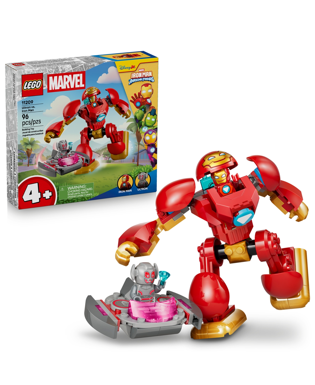 Click here for Lego Marvel Ultron vs. Iron Man 11209 96-Piece Bui... prices