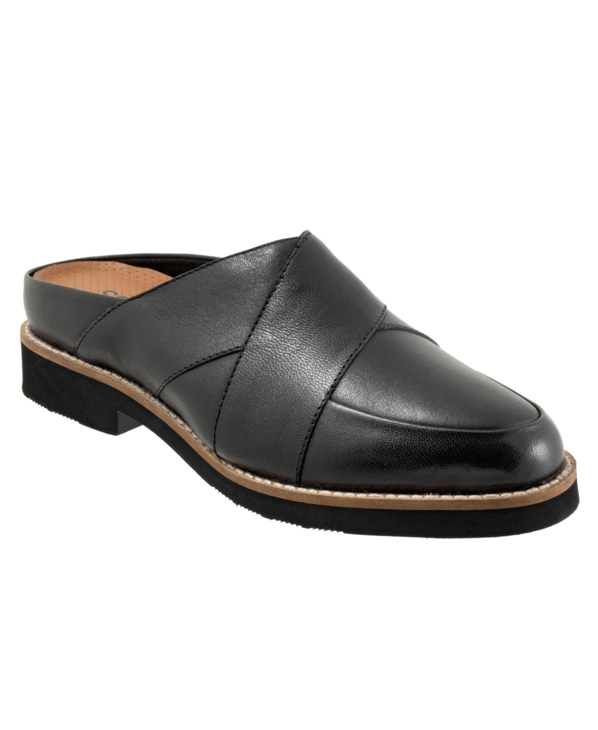 Click here for Softwalk Womens Wessex Flat - Black prices