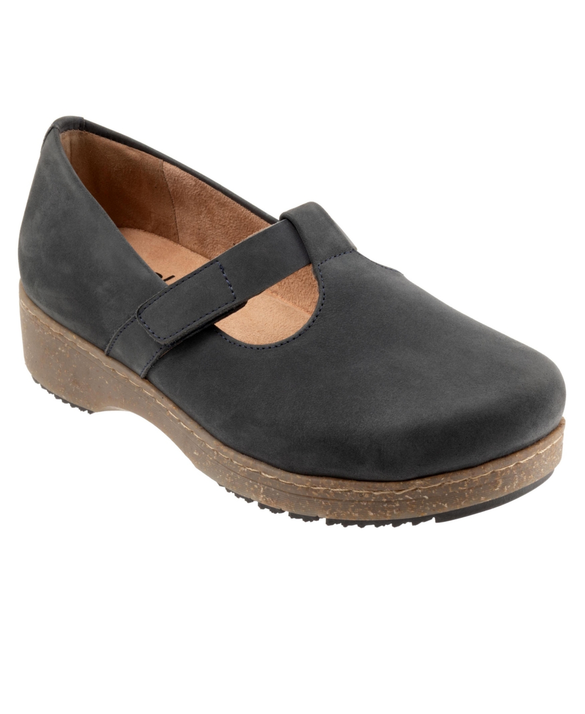 Click here for Softwalk Womens Atlanta Clog - Navy nubuck prices