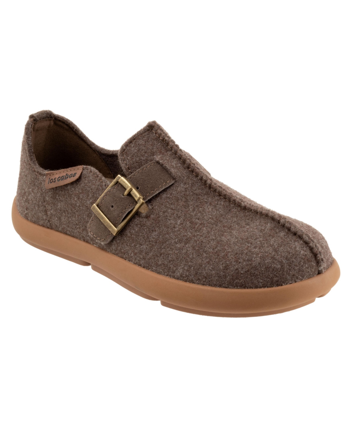 Click here for Los Cabos Womens Feltsome Flat - Mocha prices