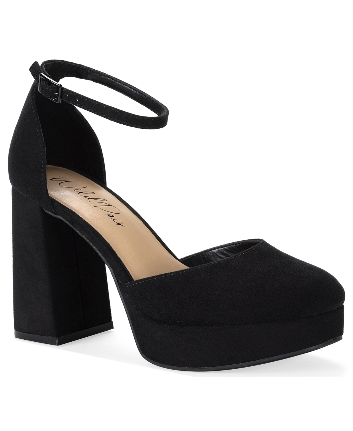 Click here for Wild Pair Womens Twyyla Platform Block Heel Dress... prices