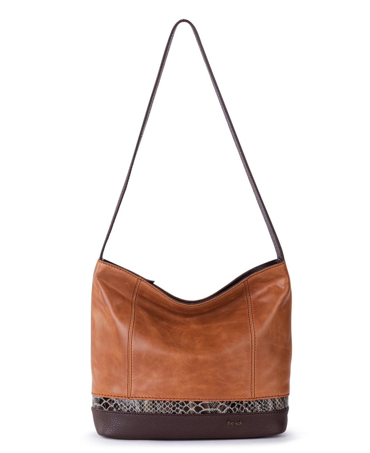 Click here for The Sak De Young Leather Medium Hobo Handbag - Tob... prices