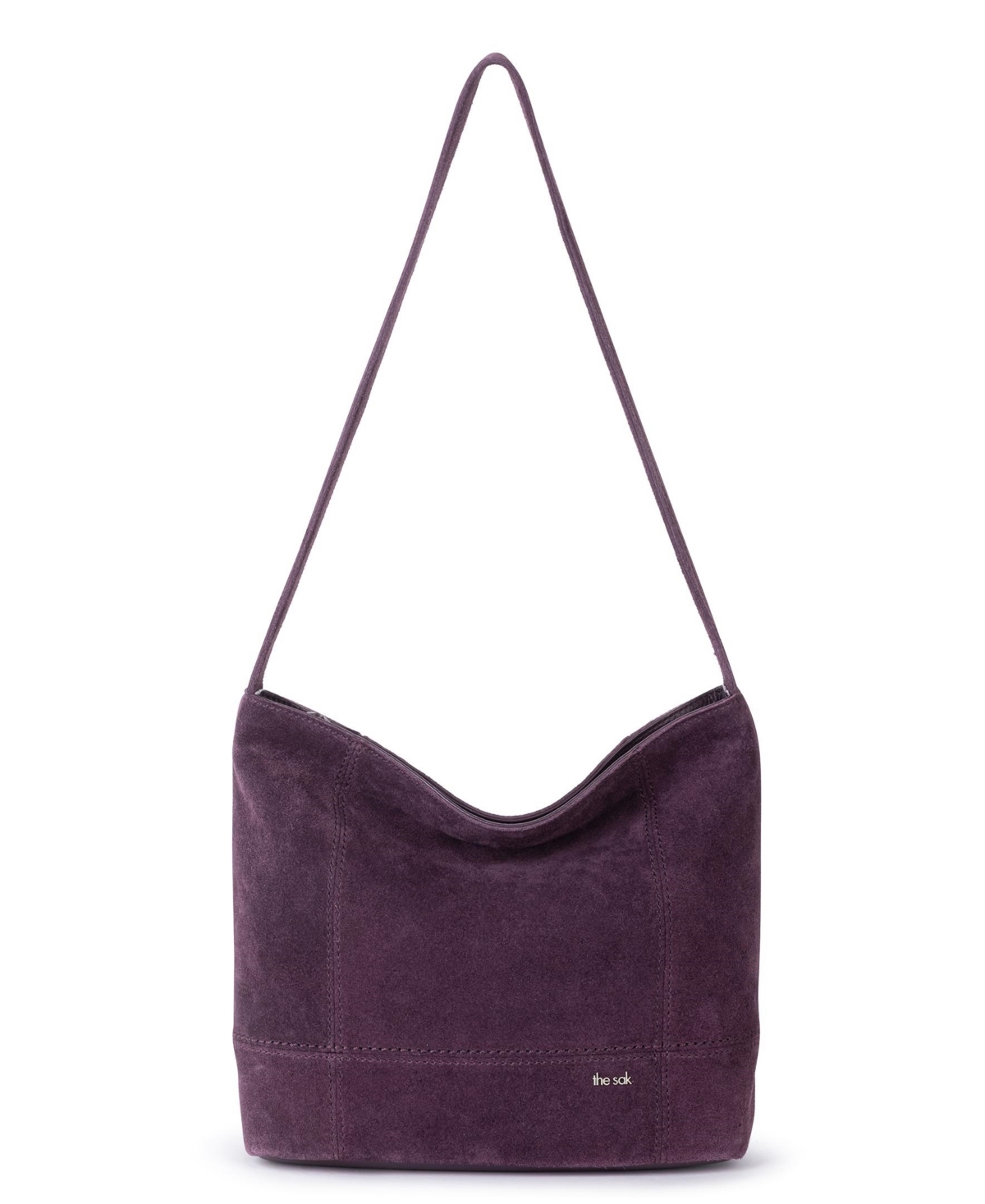 Click here for The Sak De Young Leather Medium Hobo Handbag - Aub... prices