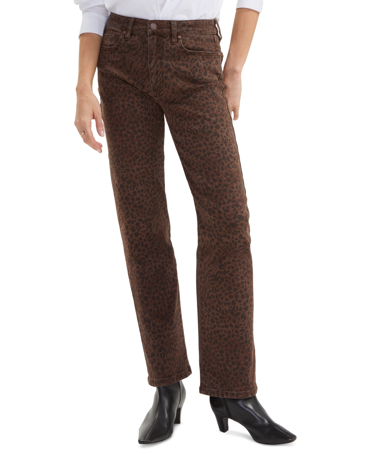 Click here for Liverpool Los Angeles Petite Kennedy Straight Leop... prices