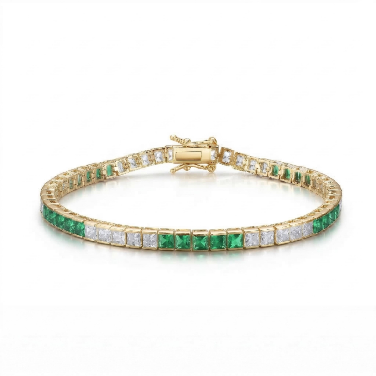 Click here for Sterling Silver with Colored Cubic Zirconia Tennis... prices