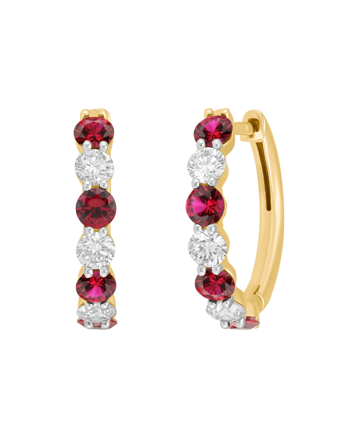 Click here for Grown With Love Lab-Grown Ruby (1 ct. t.w.) & Lab-... prices