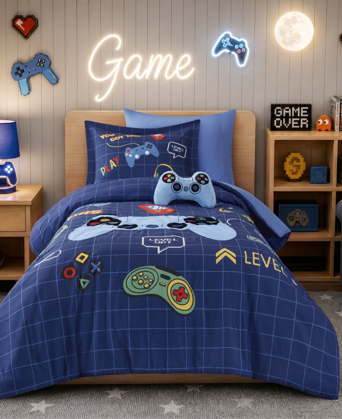Click here for Intelligent Design Kids Game Soft Microfiber 4-Pie... prices
