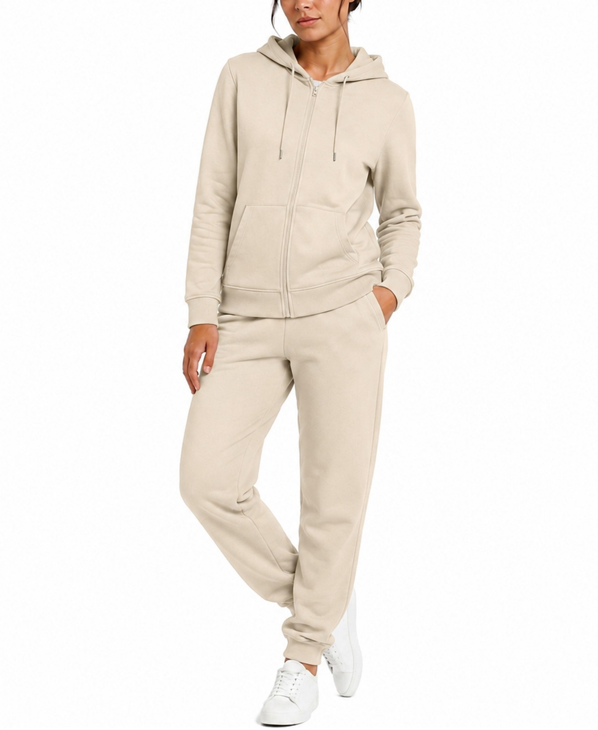 Click here for Blu Rock Womens Loose Fit French Terry Zip Up Hood... prices