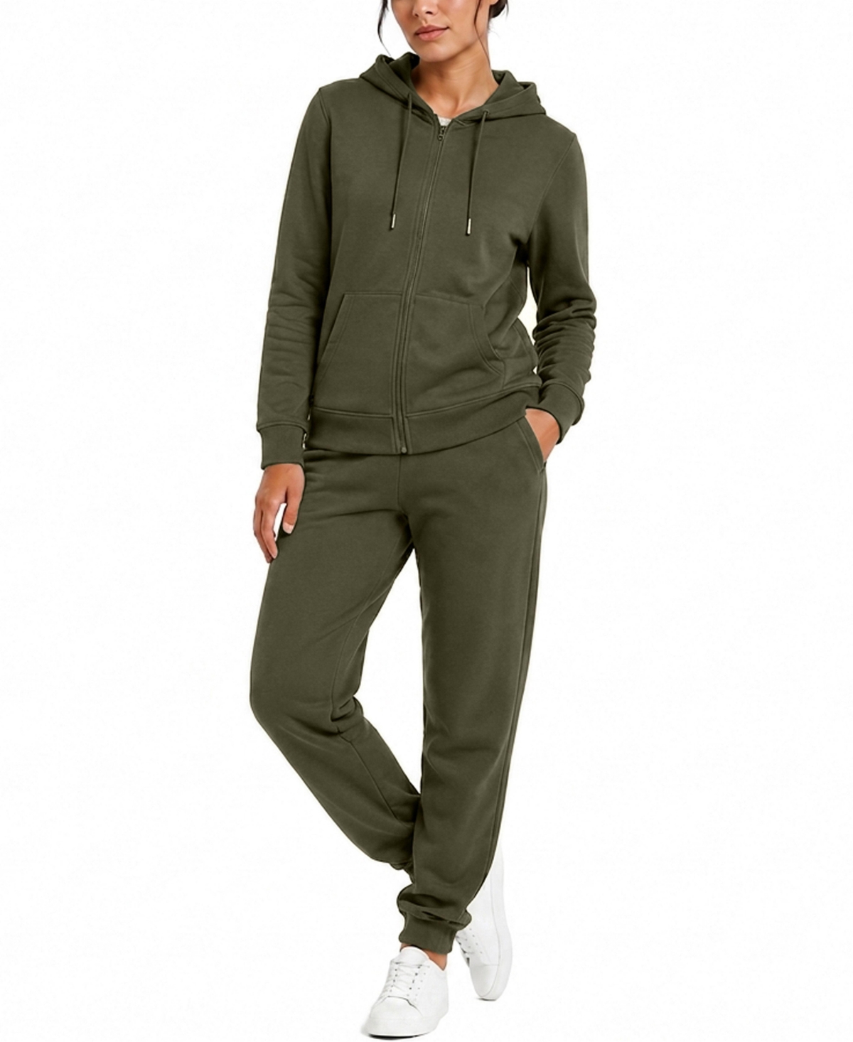 Click here for Blu Rock Womens Loose Fit French Terry Zip Up Hood... prices
