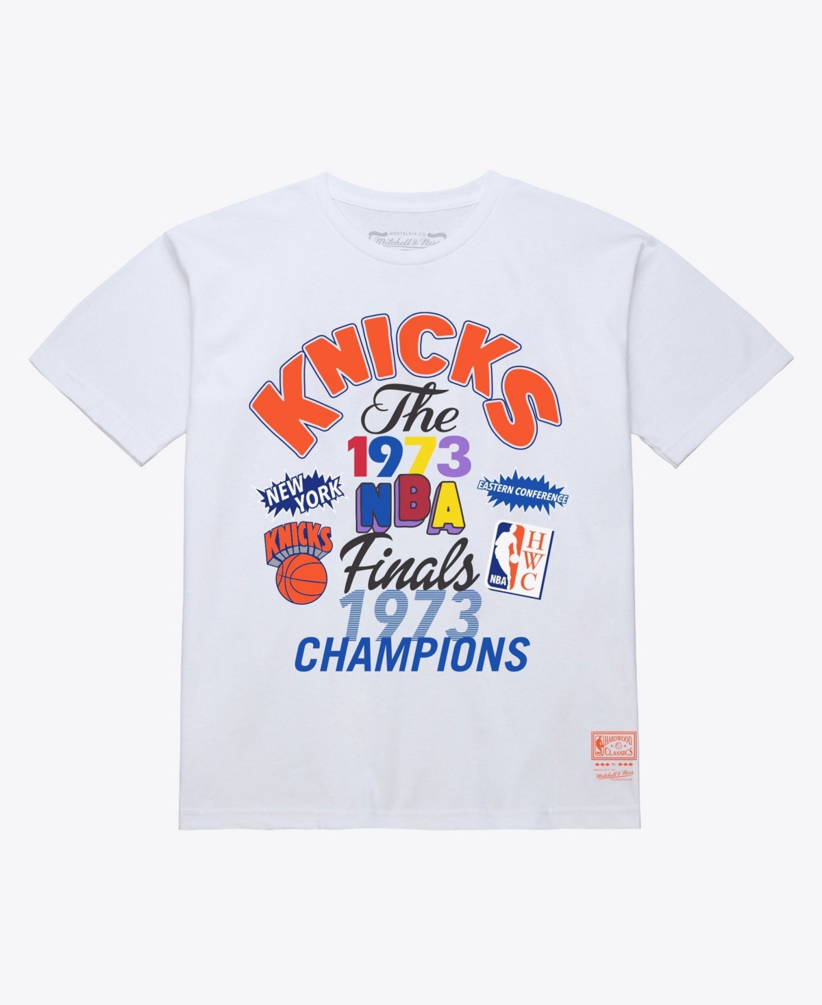 Click here for Mitchell & Ness Mens White New York Knicks 1973 Nb... prices