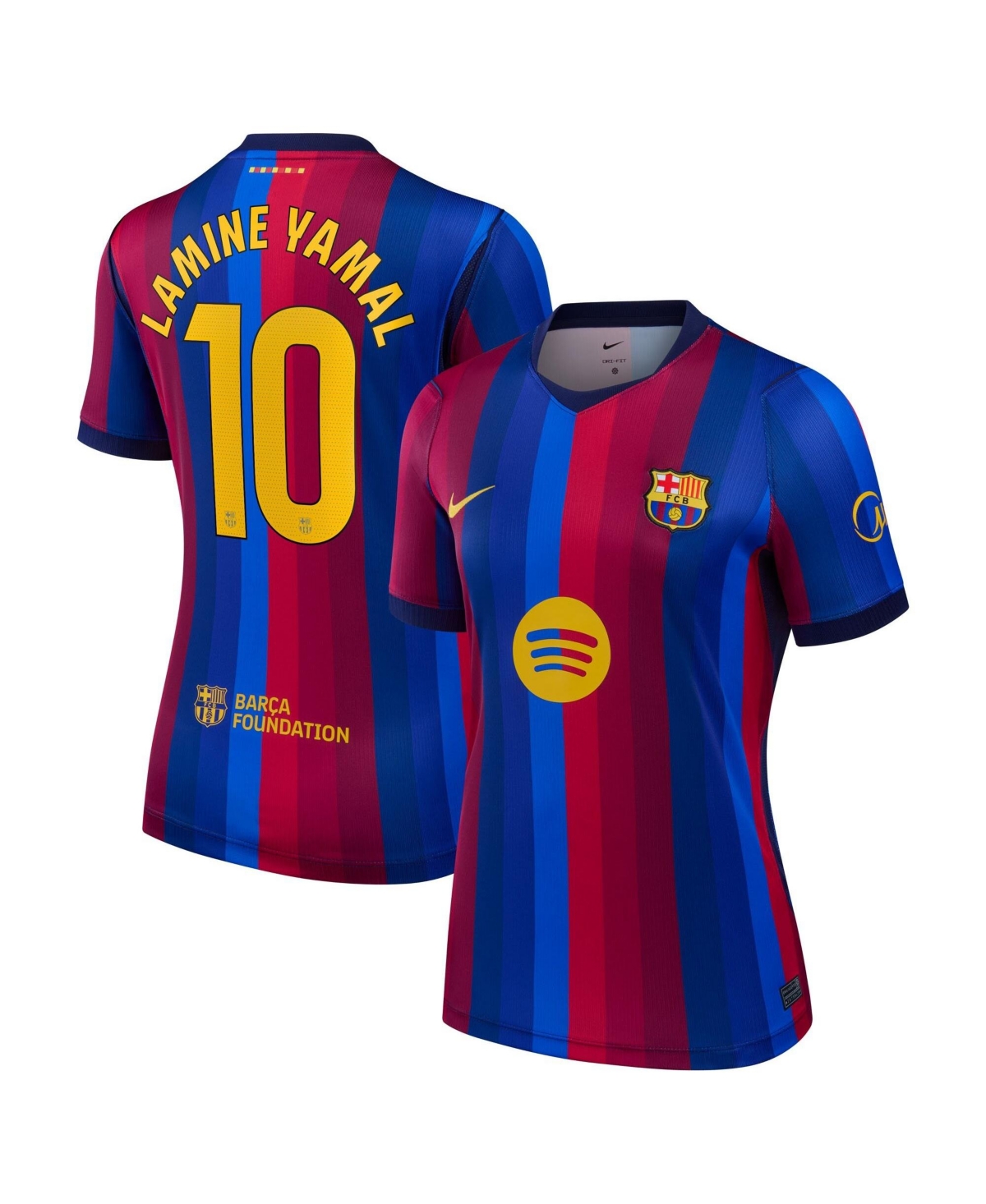 Click here for Nike Womens Barcelona Lamine Yamal 2026/27 Home St... prices