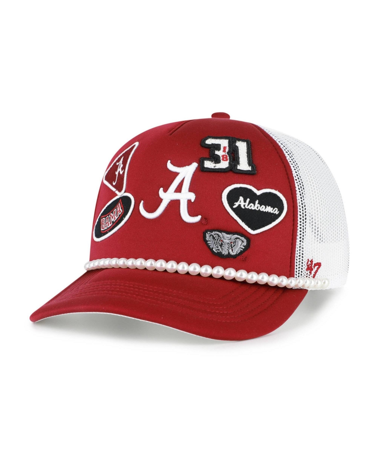 Click here for 47 Brand Mens Crimson/White Alabama Crimson Tide R... prices