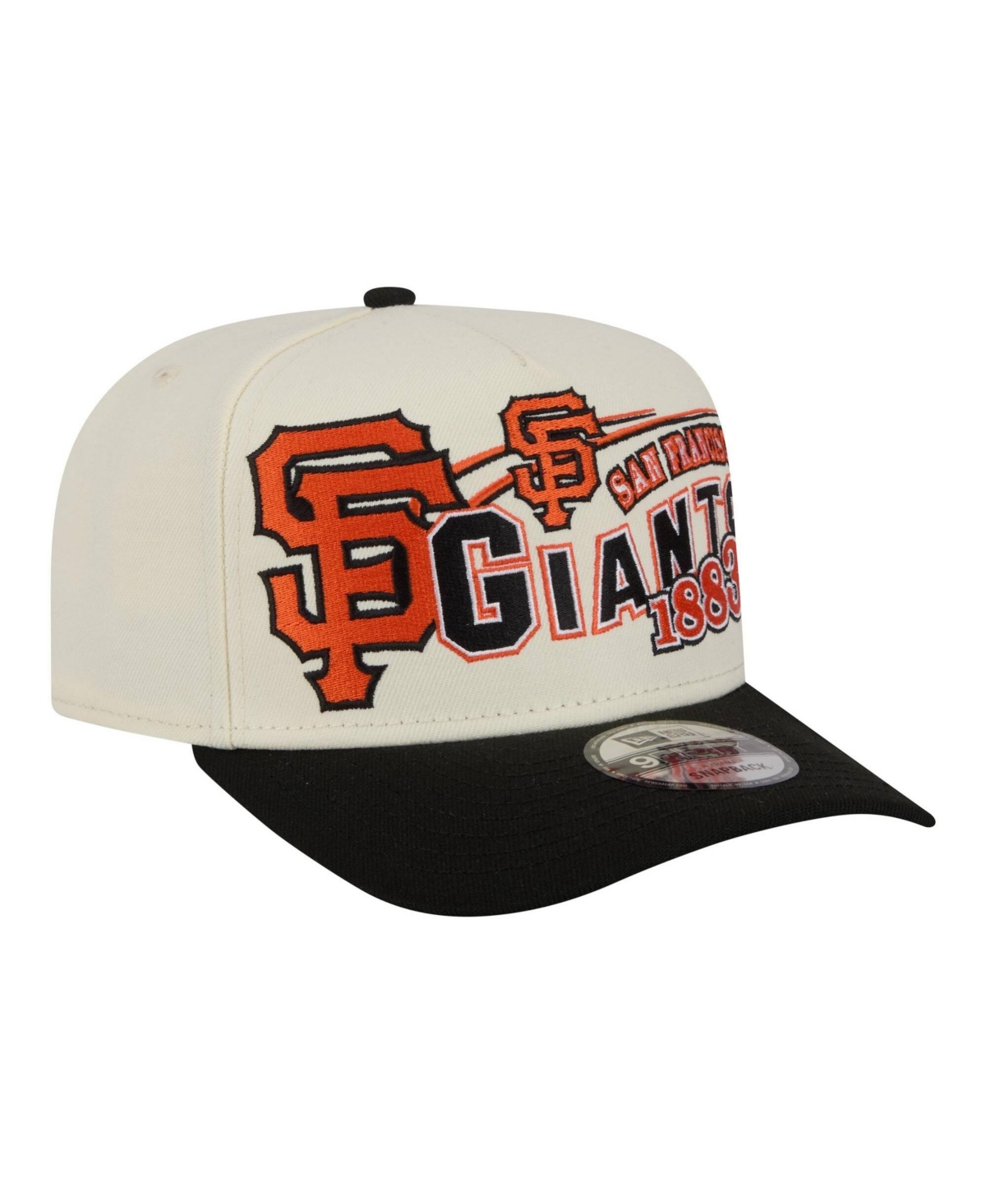 Click here for New Era Mens Cream/Black San Francisco Giants Clas... prices