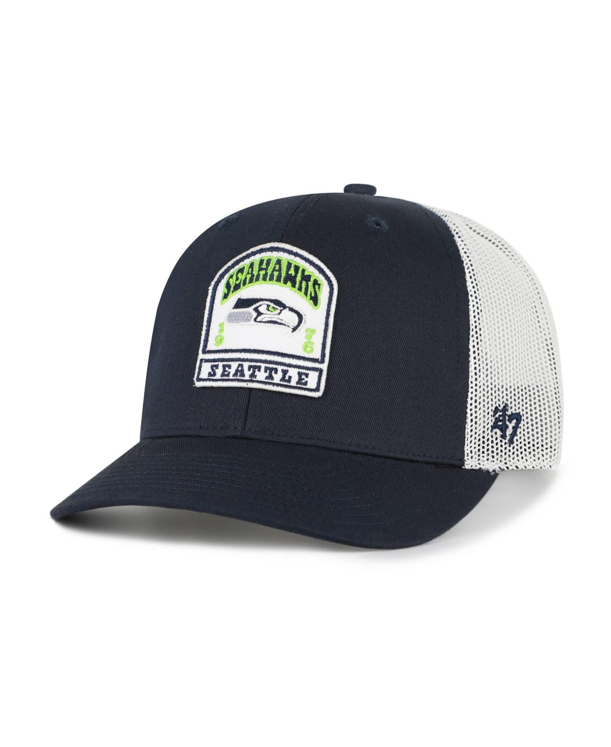 Click here for 47 Brand Mens College Navy Seattle Seahawks Headst... prices