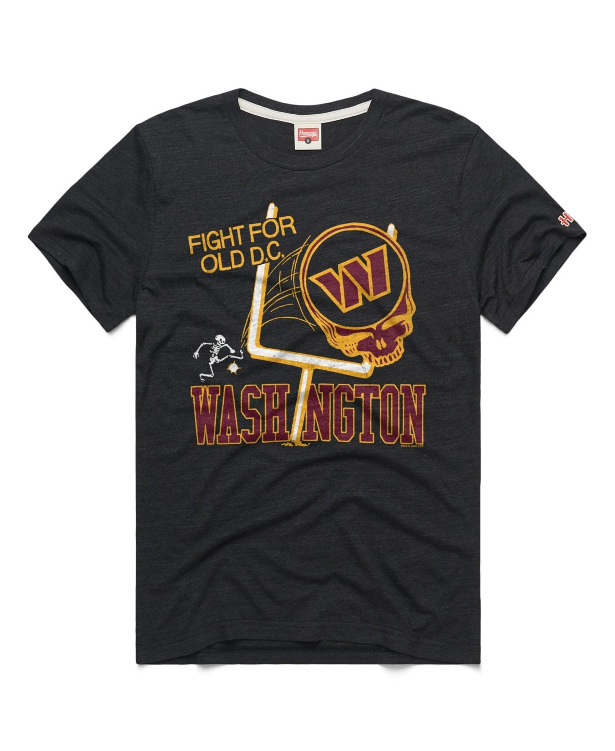 Click here for Homage Mens Charcoal Washington Commanders Nfl x G... prices